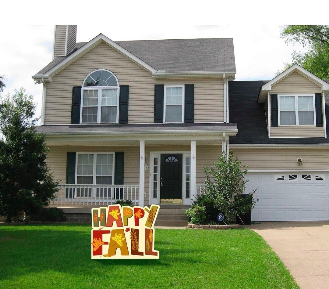 Fall Yard Signs or Cut Outs ( Others Attached) - Etsy