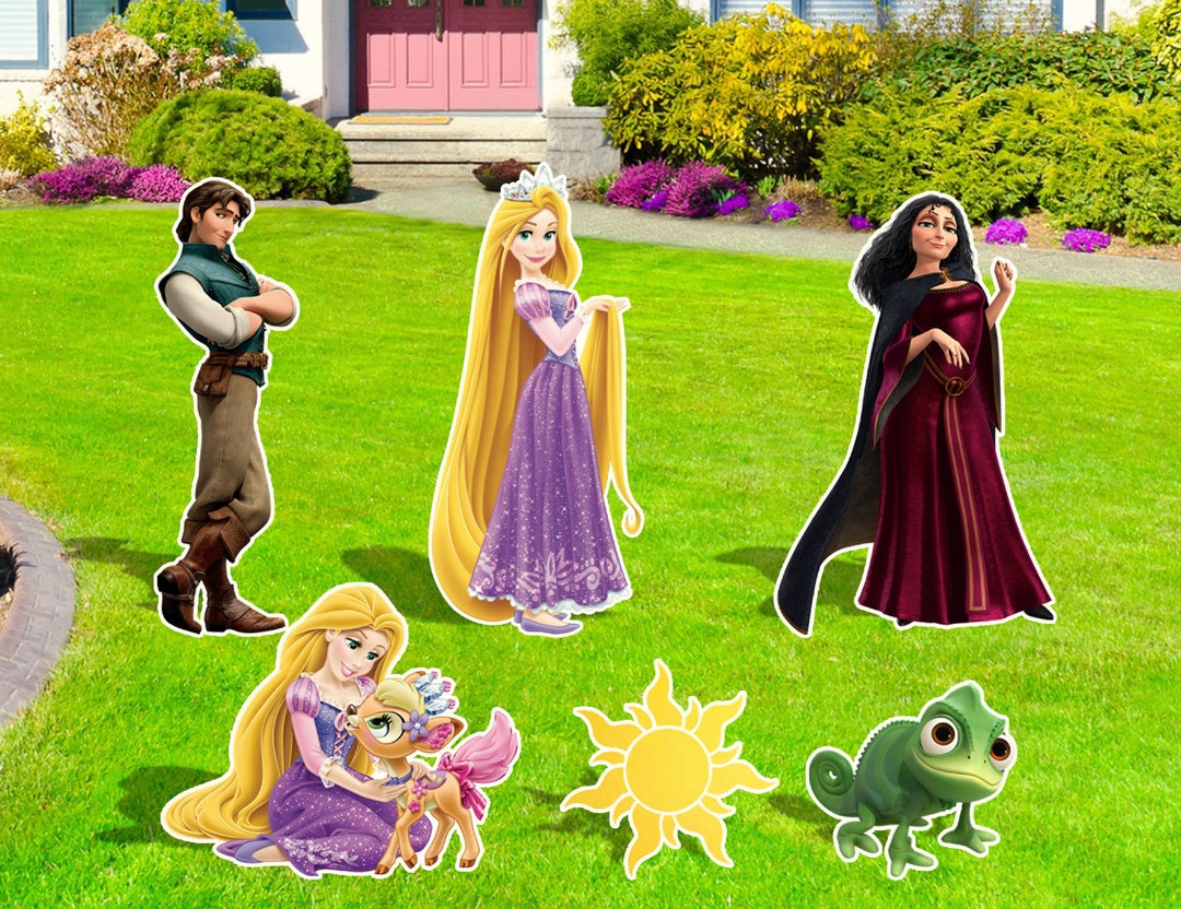 Tangled Inspired Coroplast Yard Sign - Magical Rapunzel Decor - Etsy