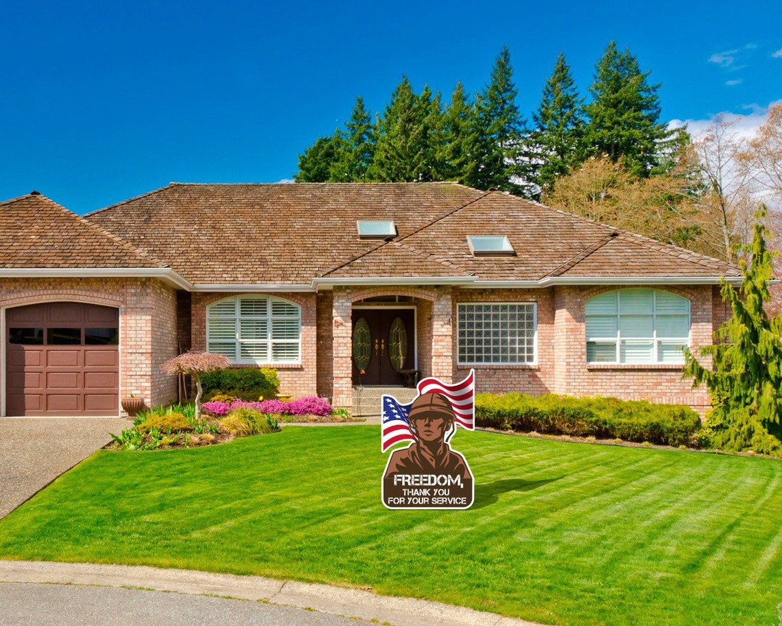 Freedom Thank You for Your Service Signs/veterans Day/ | Etsy