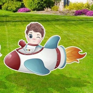 Astronaut Space Ship Party Space Party Boy or Girl Two - Etsy