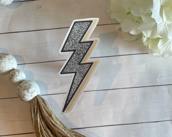 Lightning Bolt Vinyl Decal Sticker - Etsy