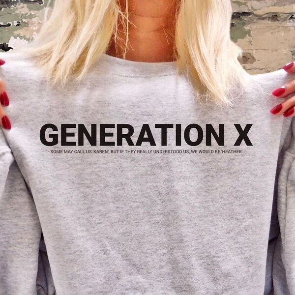 Gen X Birthday Card - Etsy