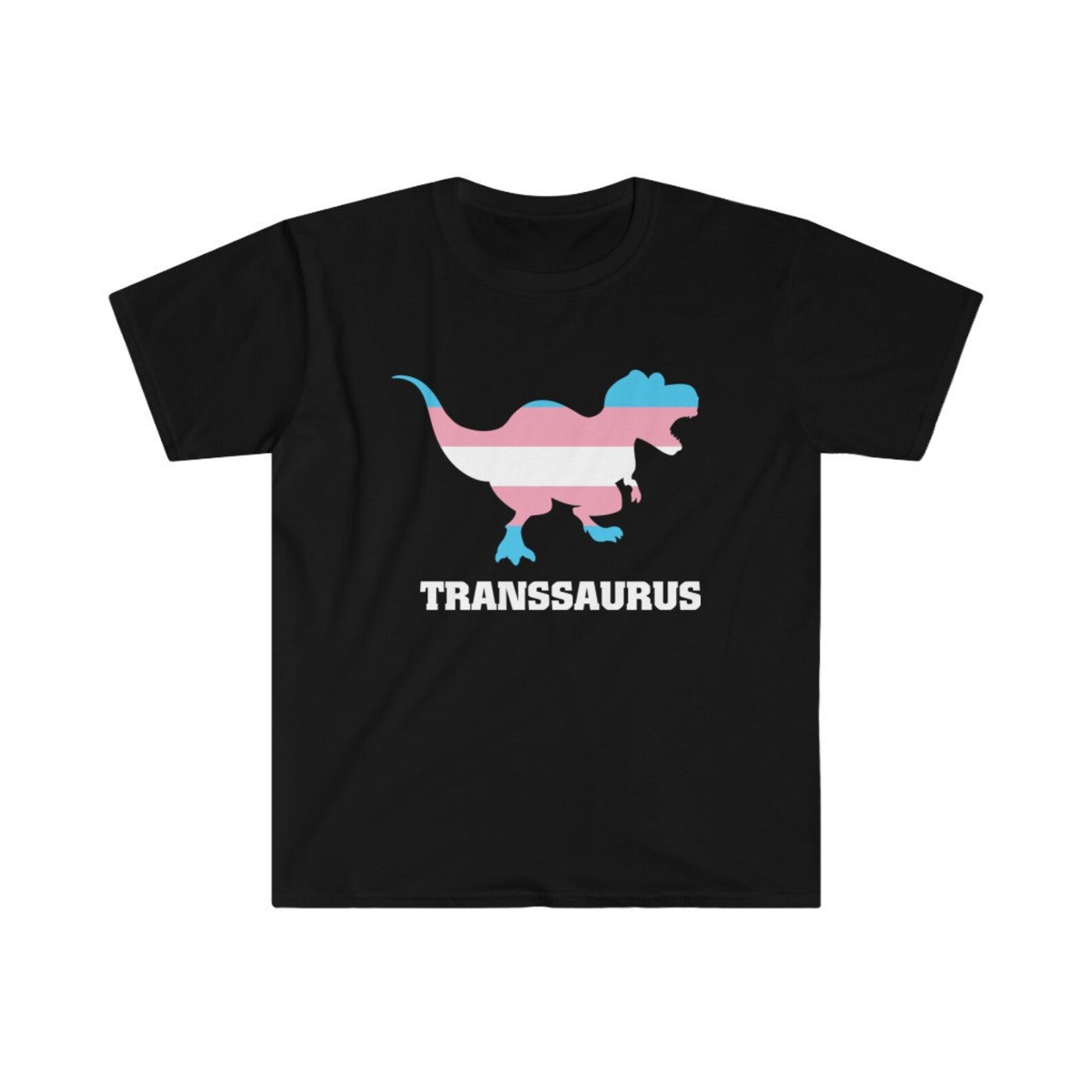 Transsaurus T Rex Transgender Pride Gay Pride Shirt Black | Etsy