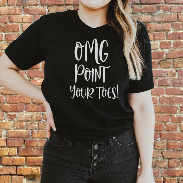 Omg Point Your Toes - Etsy