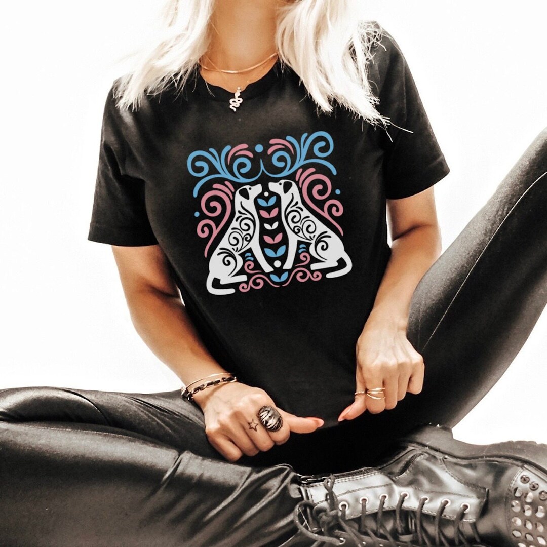 Subtle Trans Shirt, Cute Trans Pride T-shirt, Subtle Pride Month March ...