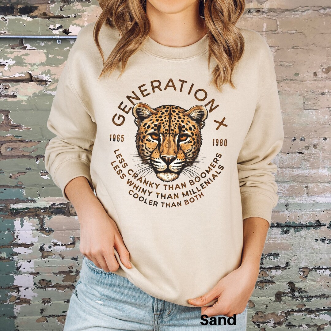Generation X Sweatshirts, Gen X Shirt, Gen X Gifts, Funny 70s Shirt ...