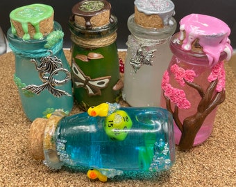 Dice Potion Bottles, Fully Customizable. Perfect for D20 Games and Dice ...