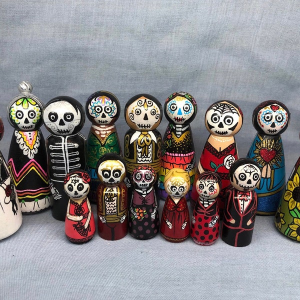 Sugar Skull Doll - Etsy