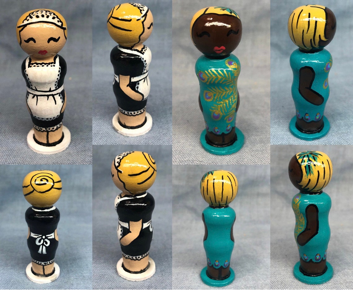 Clue! Inspired Characters, Custom Game Pieces - Etsy