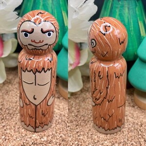 Cryptid Peg Dolls - Etsy