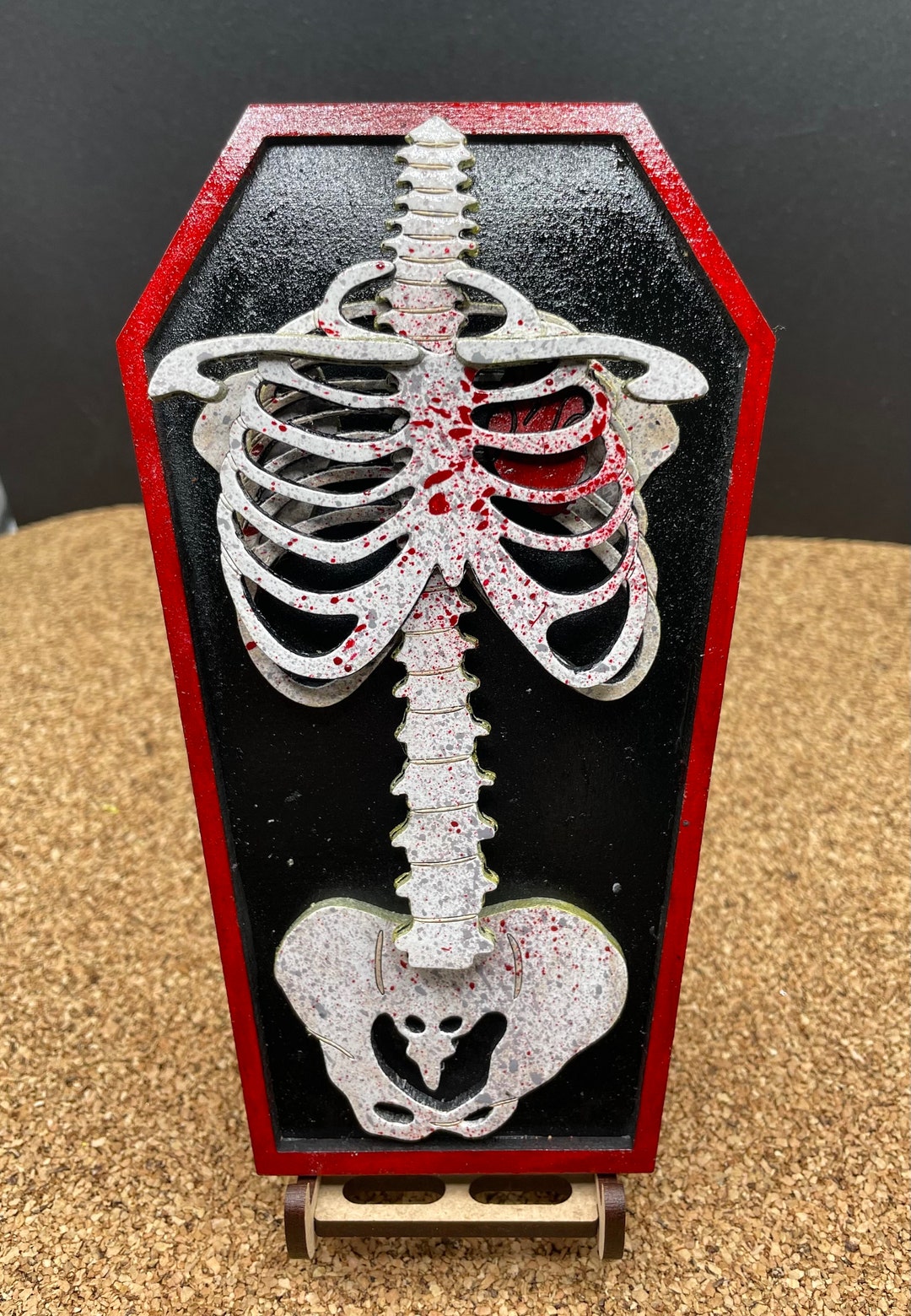 Gothic Skeleton Wall Art - Etsy