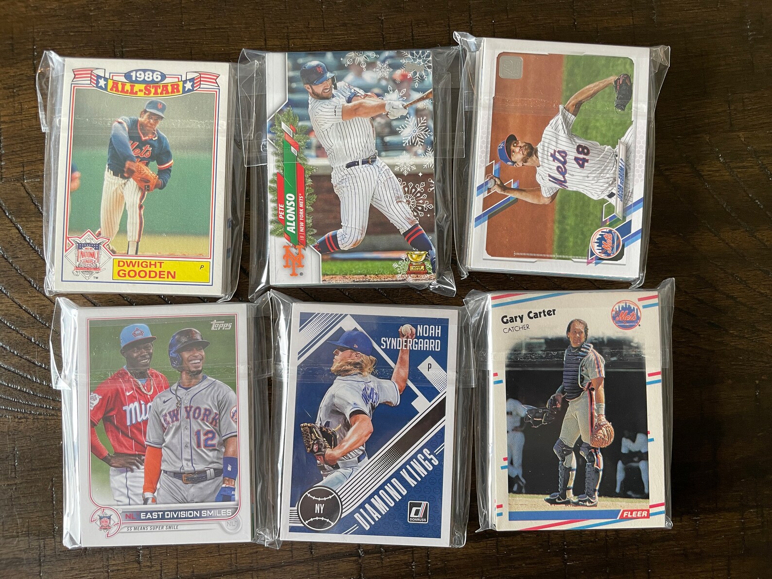New York Mets Baseball Cards Grab Bag of 30 Cards From - Etsy