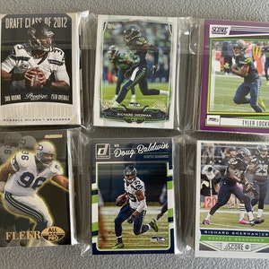 Seattle Seahawks Football Cards Grab Bag of 30 Cards From - Etsy