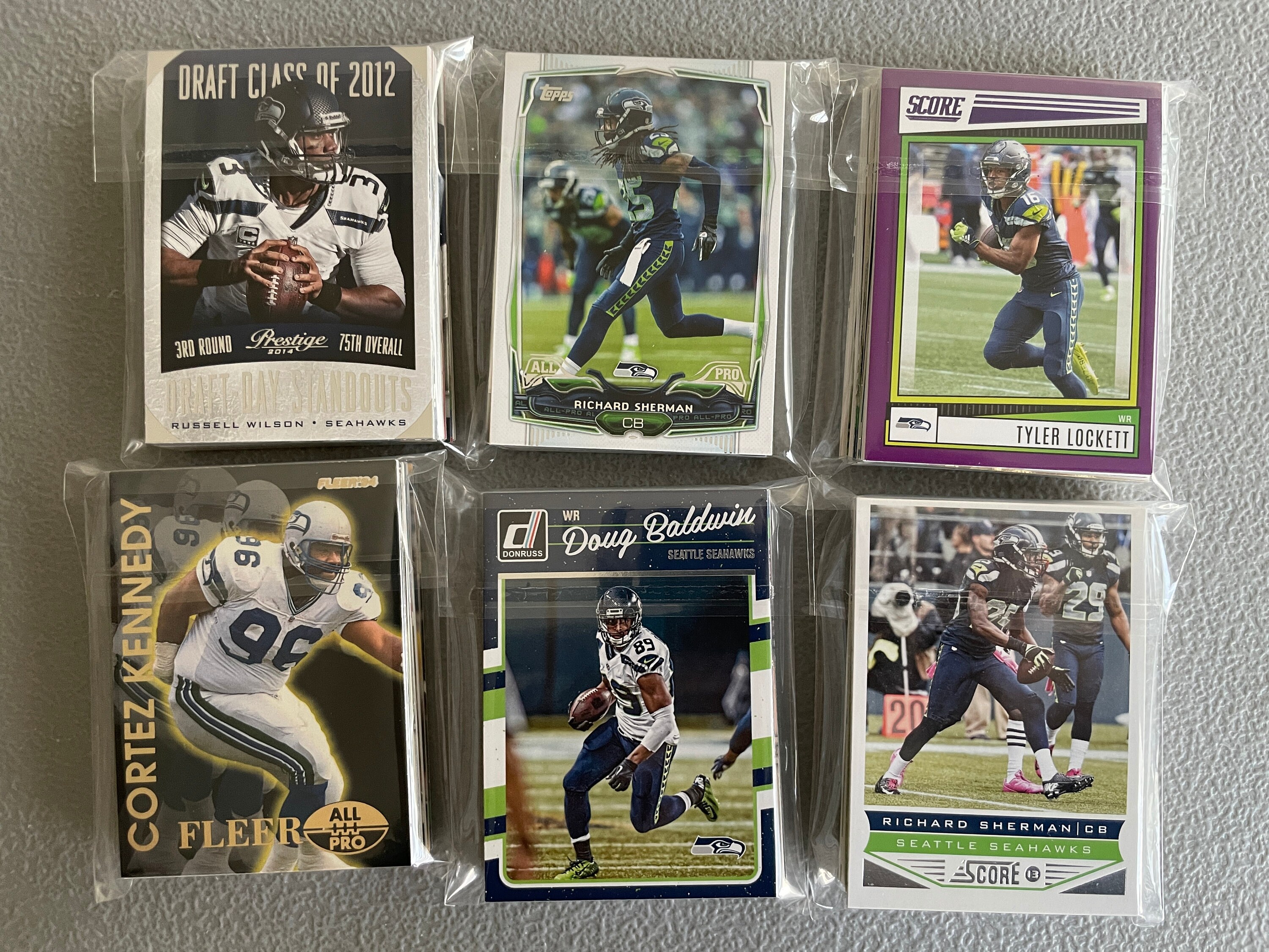 Seattle Seahawks Football Cards Grab Bag of 30 Cards From - Etsy