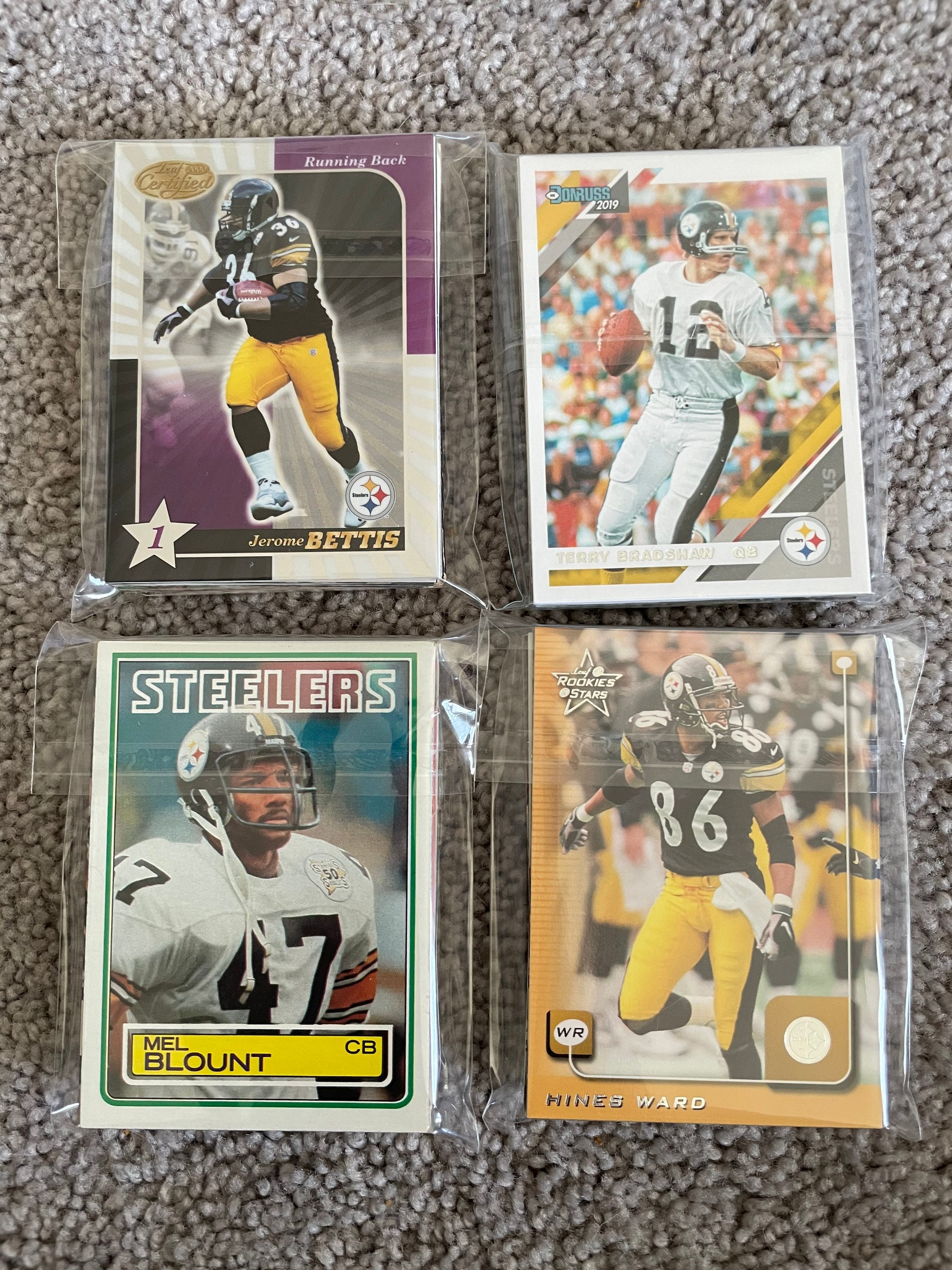 Pittsburgh Steelers Football Cards Grab Bag of 30 Cards from | Etsy