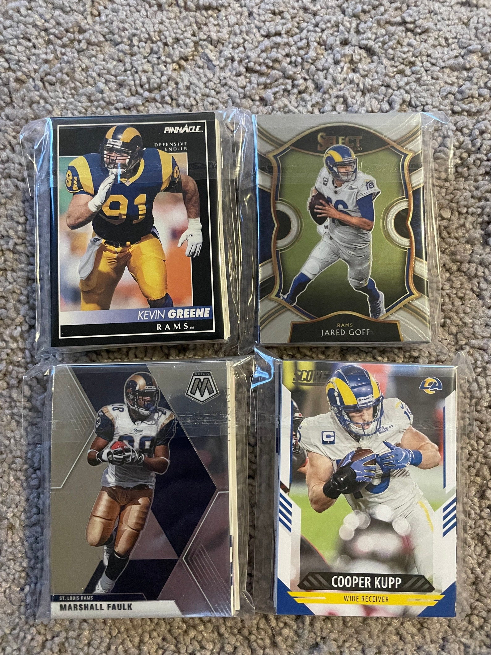Los Angeles Rams Football Cards Grab Bag of 30 Cards From | Etsy