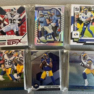 Los Angeles Rams Football Cards Grab Bag of 30 Cards From - Etsy