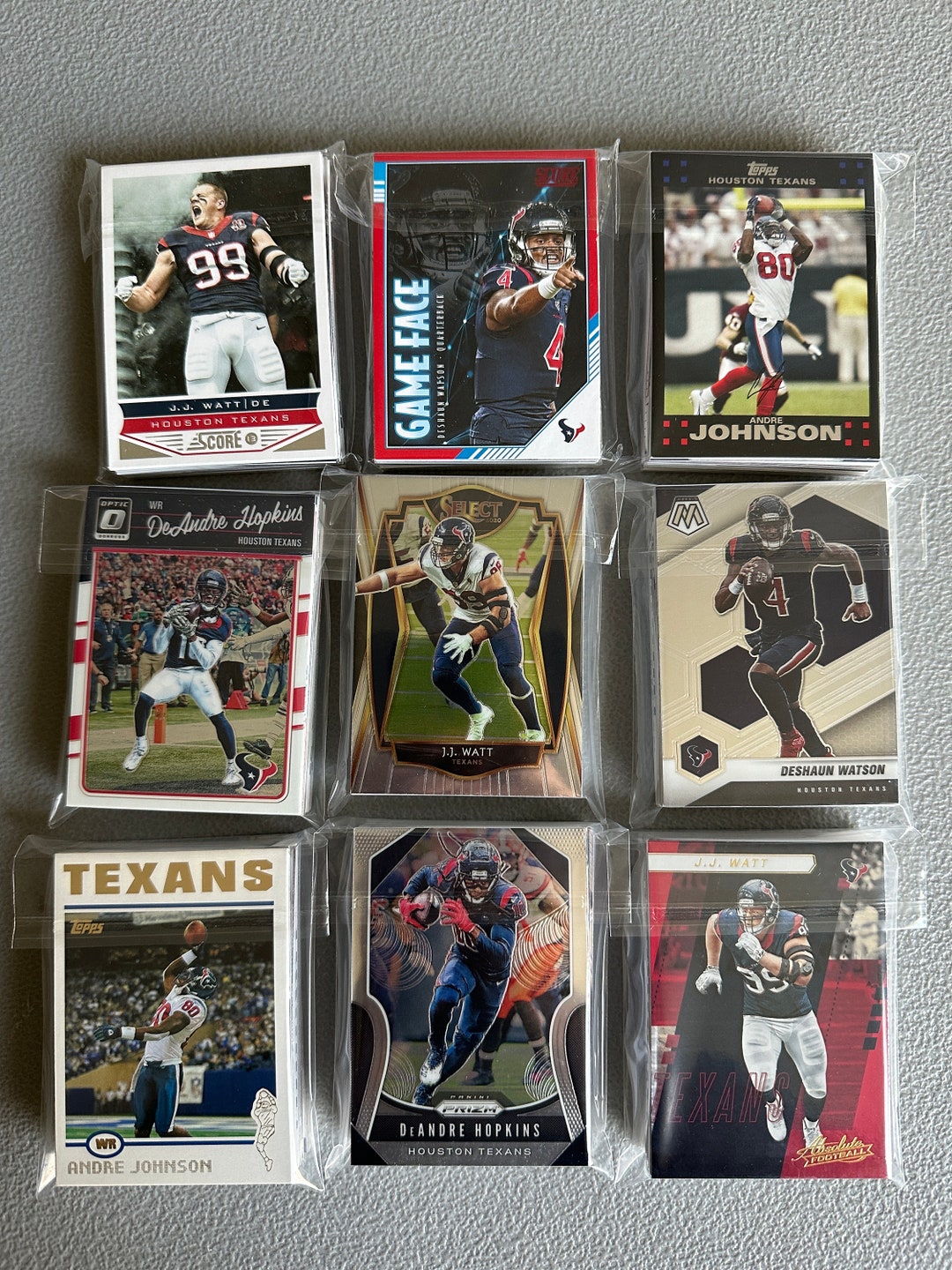 Houston Texans Football Cards Grab Bag of 30 Cards From the 2000s-today ...
