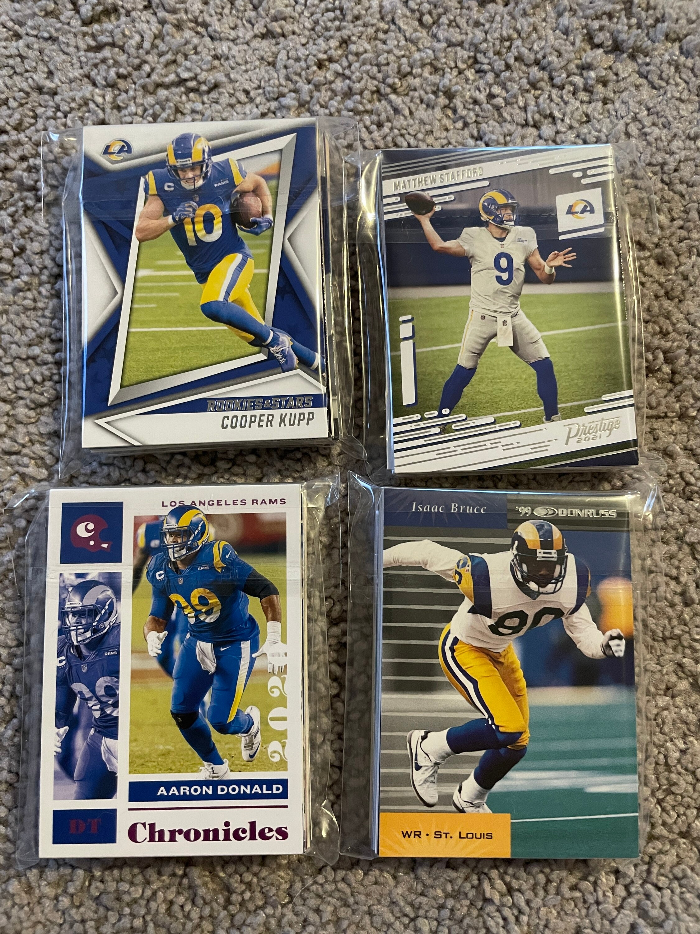 Los Angeles Rams Football Cards Grab Bag of 30 Cards From | Etsy