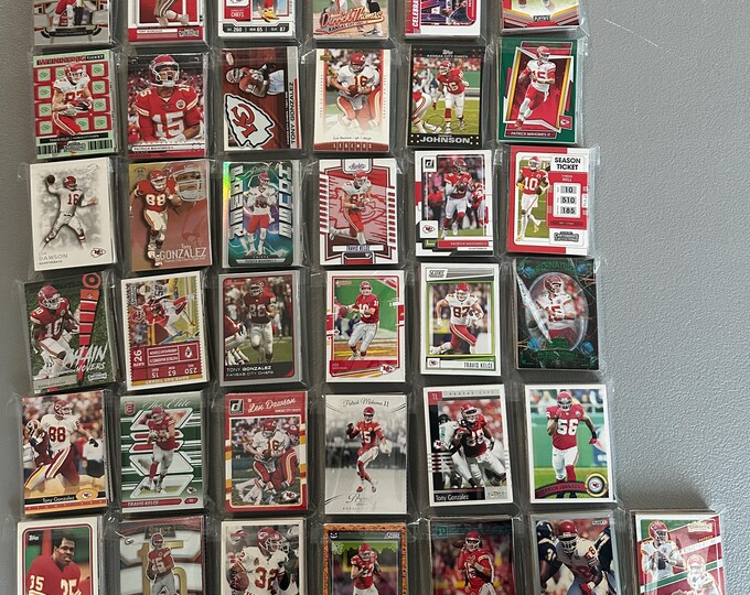 Kansas City Chiefs Football Cards - Grab Bag of 30 Cards From the 1980s ...