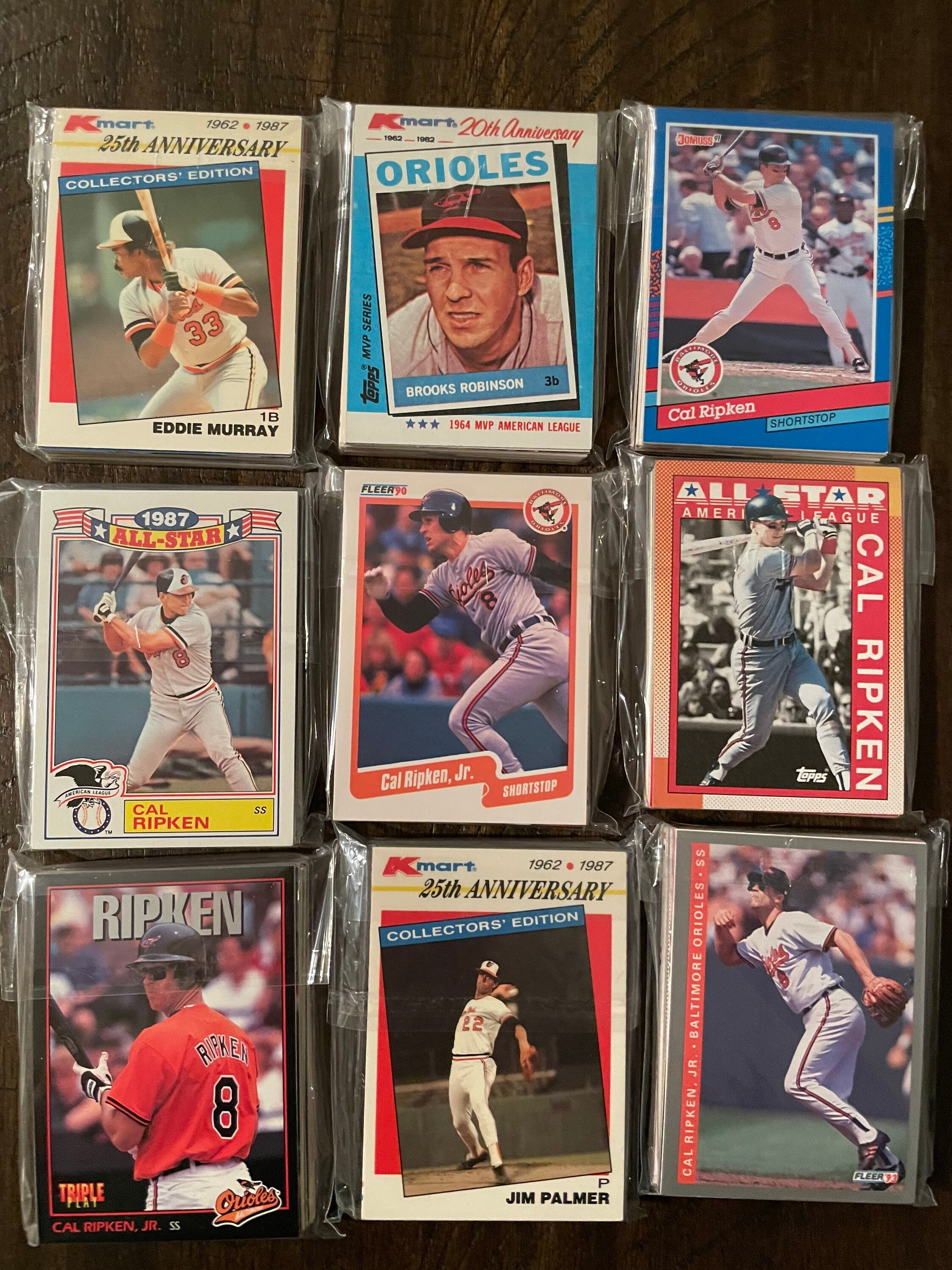 Baltimore Orioles Baseball Cards Grab Bag of 30 Cards from | Etsy