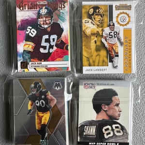 Pittsburgh Steelers Football Cards Grab Bag of 30 Cards From the 1980s ...