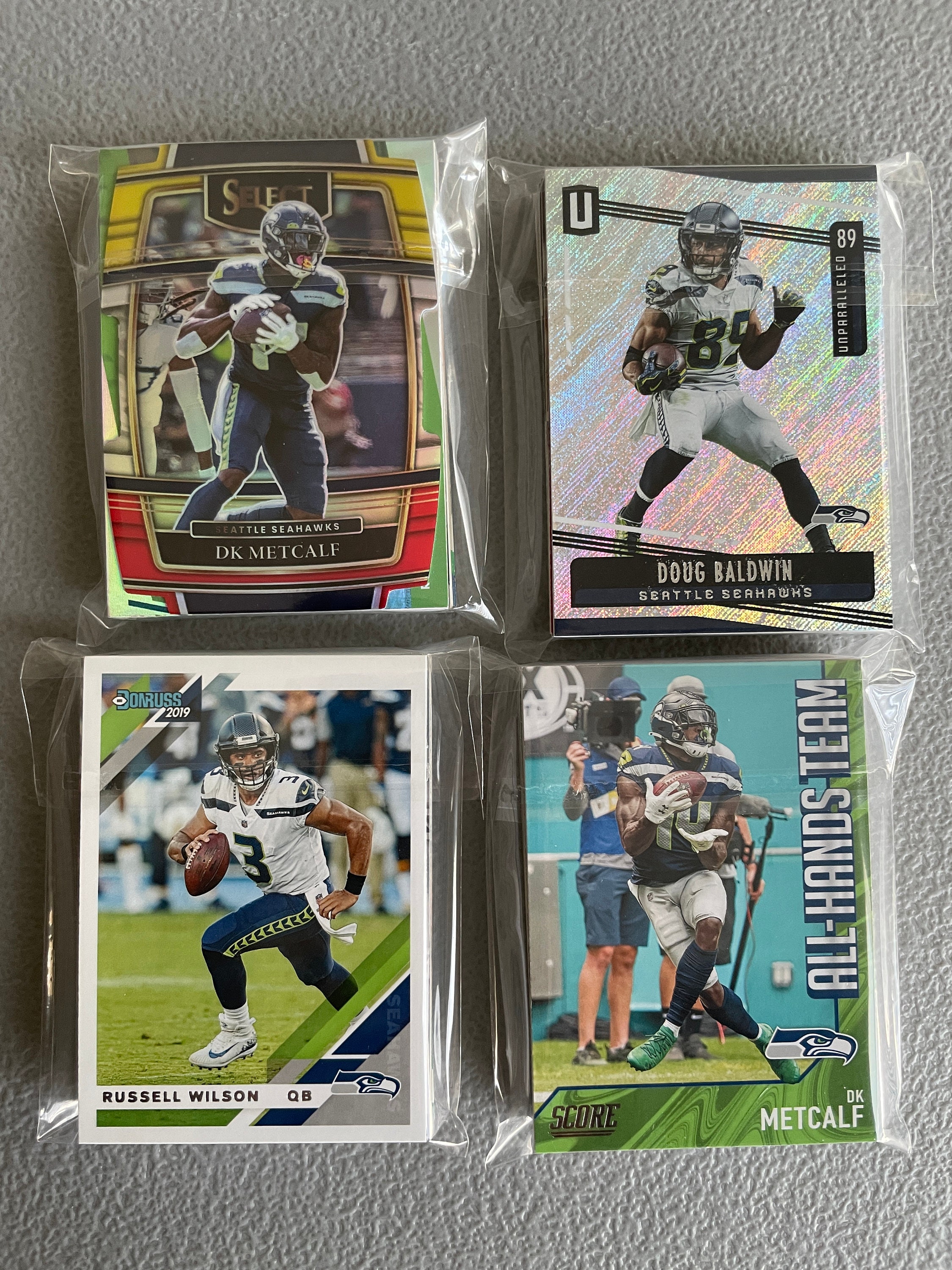 Seattle Seahawks Football Cards Grab Bag of 30 Cards From - Etsy