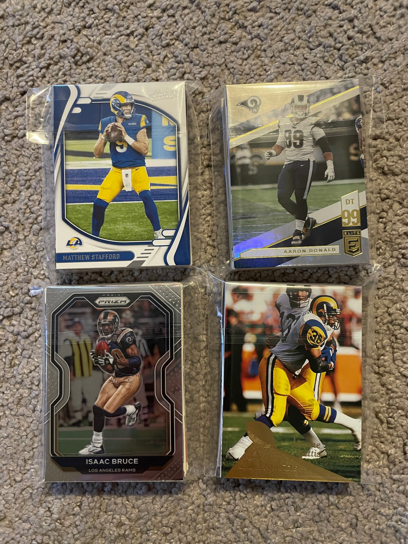 Los Angeles Rams Football Cards Grab Bag of 30 Cards From | Etsy