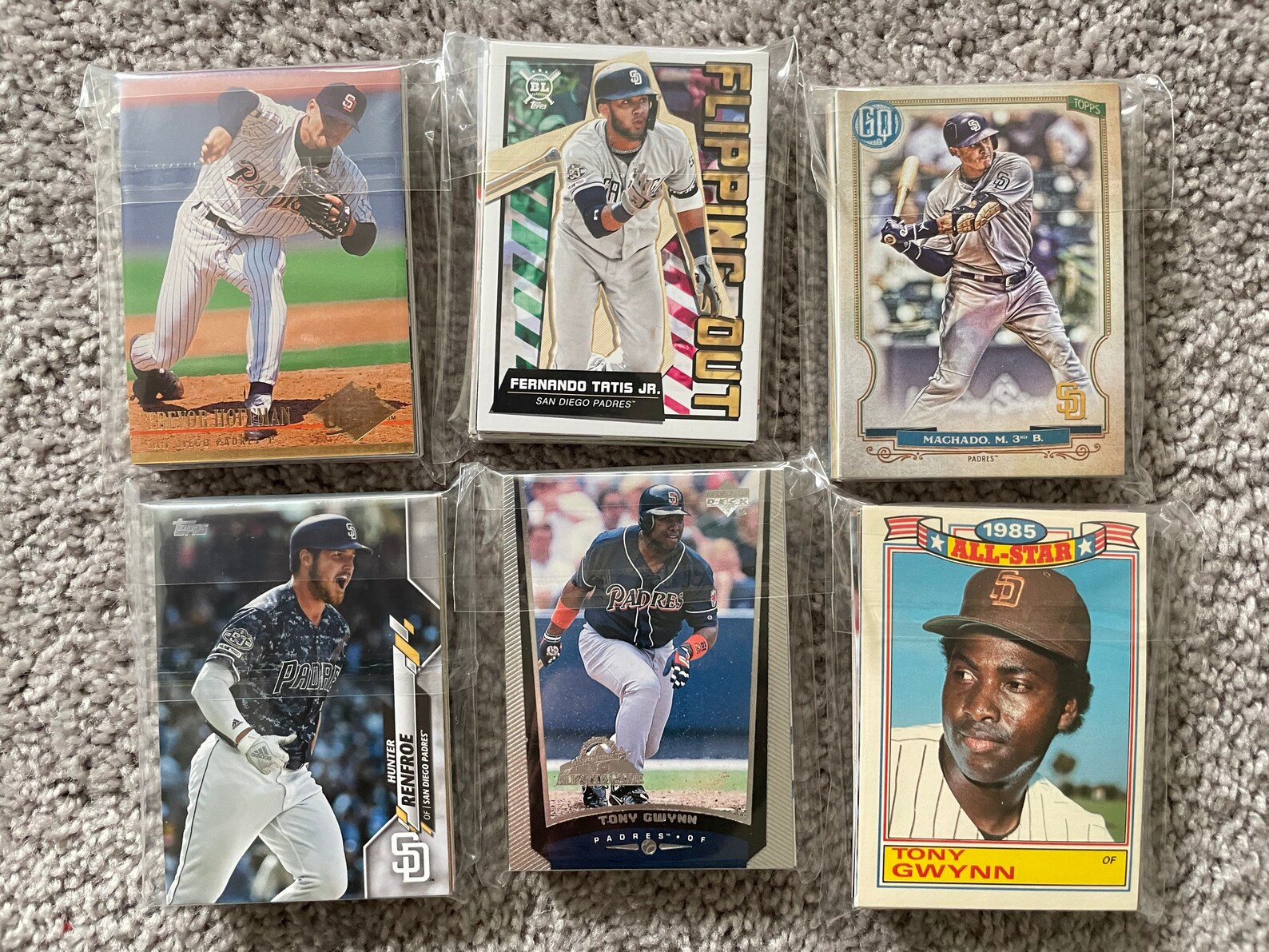 San Diego Padres Baseball Cards Grab Bag of 30 Cards from | Etsy