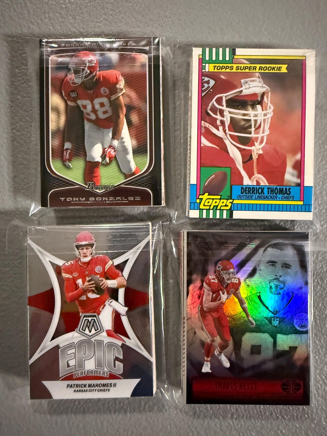 Kansas City Chiefs Football Cards - Grab Bag of 30 Cards From the 1980s ...