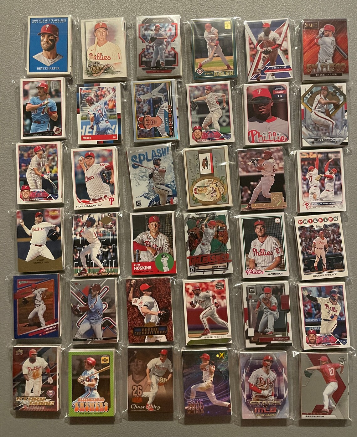 Philadelphia Phillies Baseball Cards Grab Bag of 30 Cards - Etsy