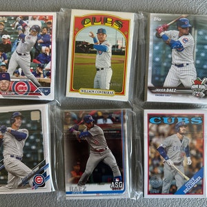Chicago Cubs Baseball Cards Grab Bag of 30 Cards From - Etsy