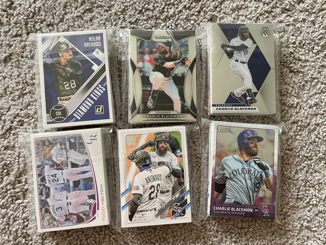 Colorado Rockies Baseball Cards Grab Bag of 30 Cards From | Etsy