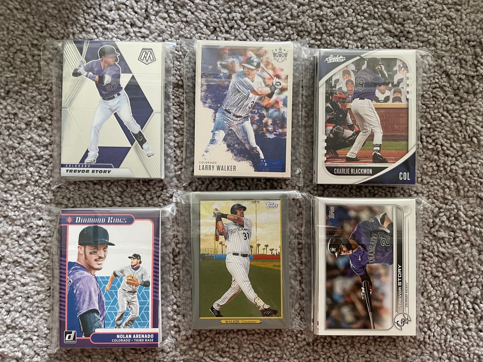 Colorado Rockies Baseball Cards Grab Bag of 30 Cards From | Etsy