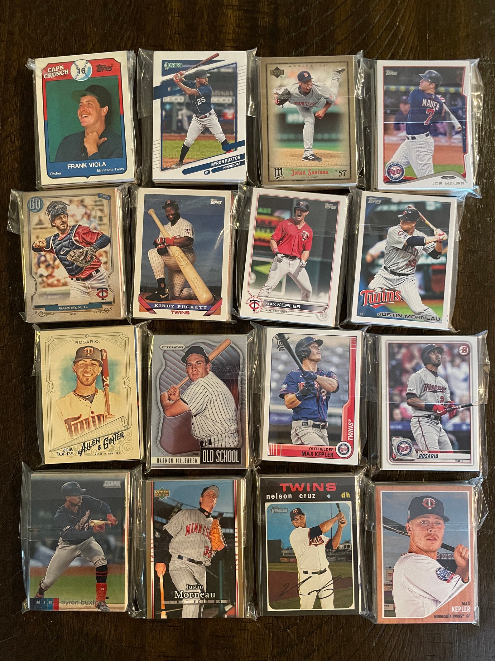 Minnesota Twins Baseball Cards Grab Bag of 30 Cards From - Etsy