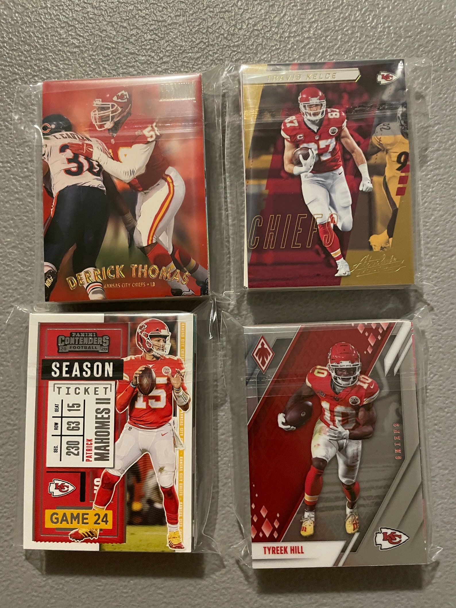 Kansas City Chiefs Football Cards Grab Bag of 30 Cards From - Etsy