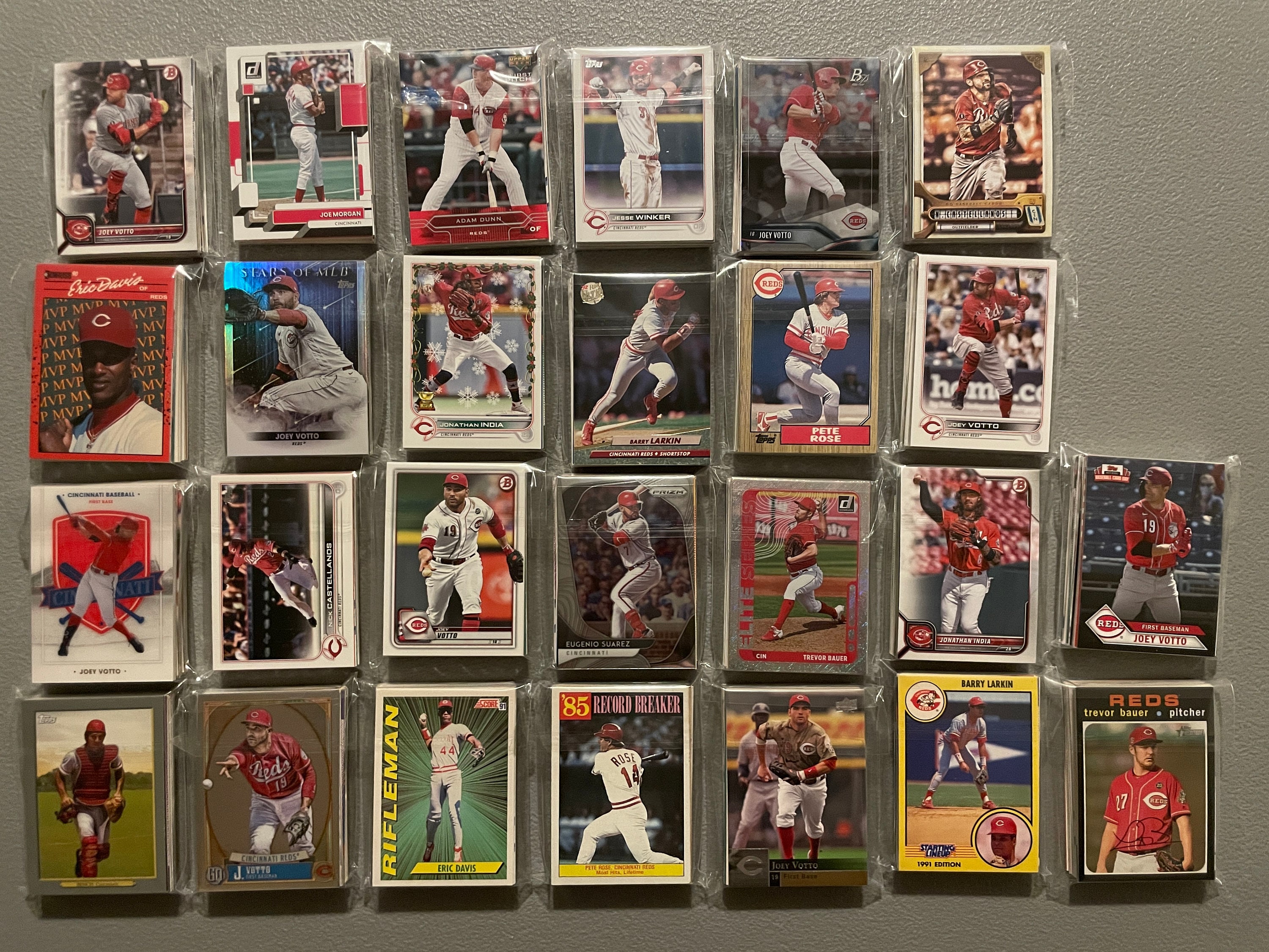 Cincinnati Reds Baseball Cards Grab Bag of 30 Cards From - Etsy
