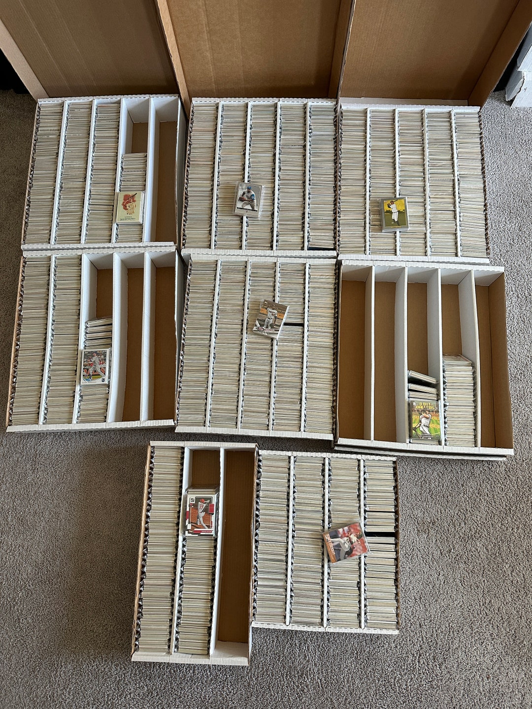 270 Random Baseball Cards (9 Random Team Packs) From the 1980s-today - Etsy