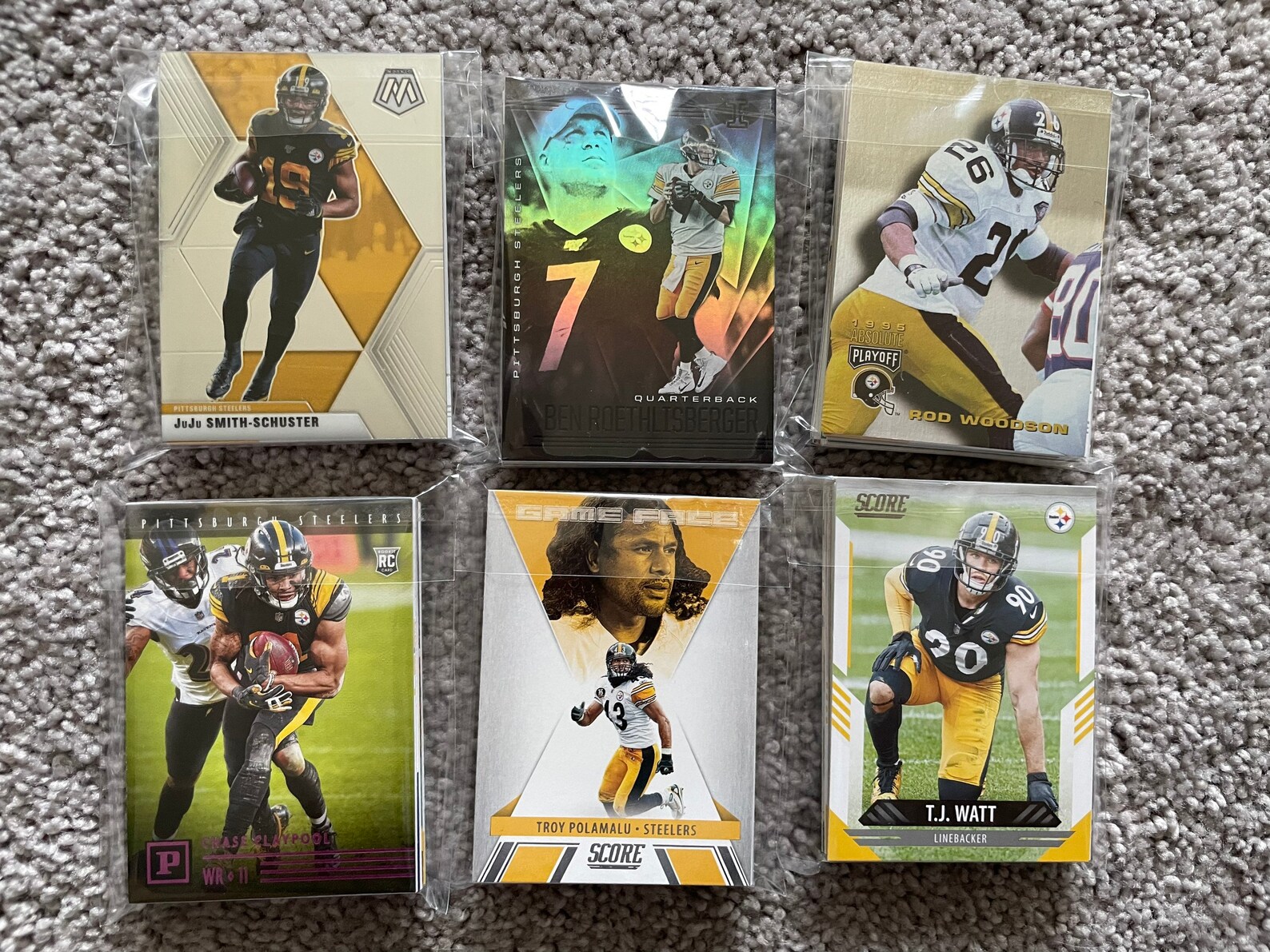 Pittsburgh Steelers Football Cards Grab Bag of 30 Cards from | Etsy
