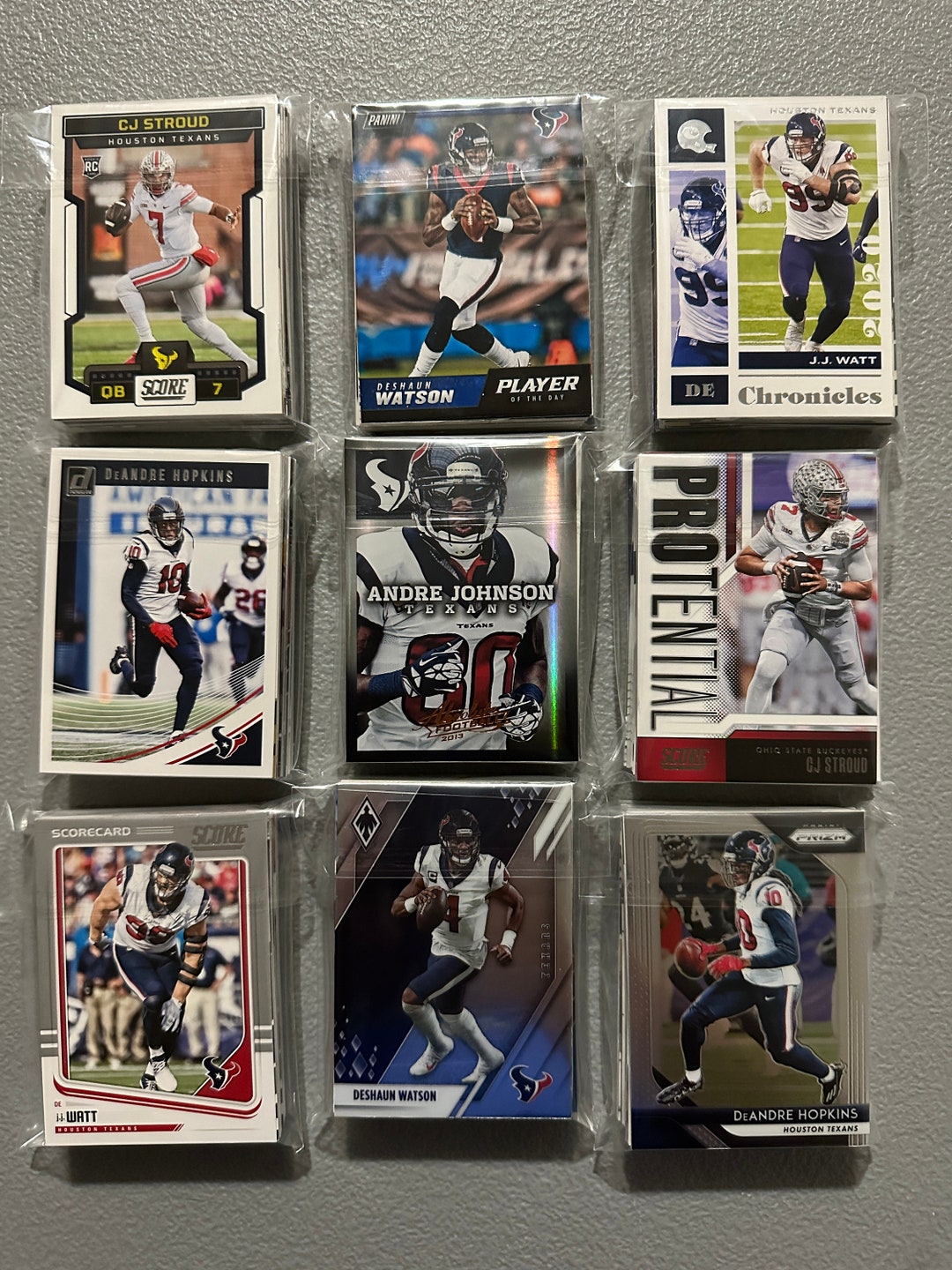Houston Texans Football Cards Grab Bag of 30 Cards From the - Etsy