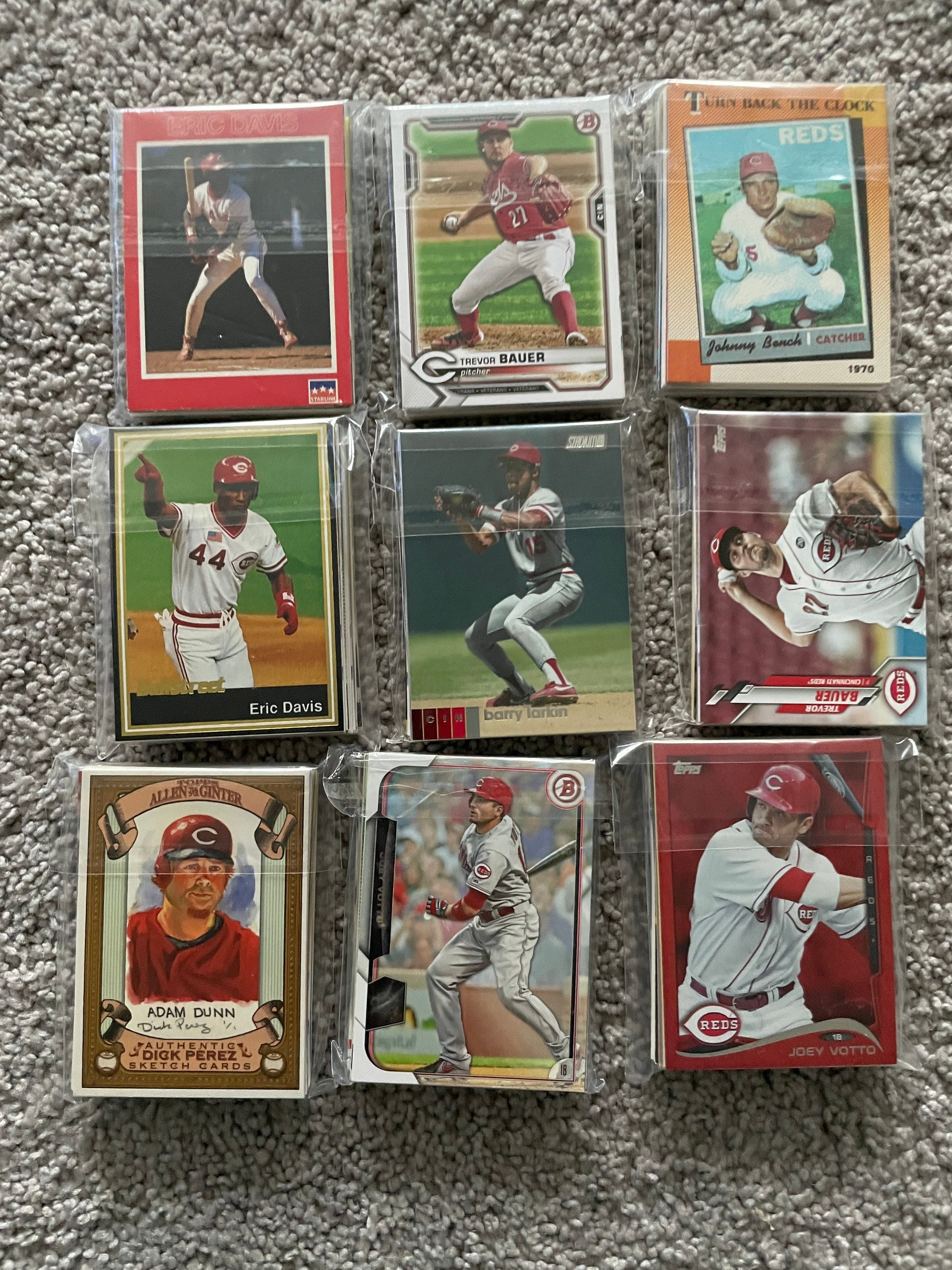 Cincinnati Reds Baseball Cards Grab Bag of 30 Cards From | Etsy