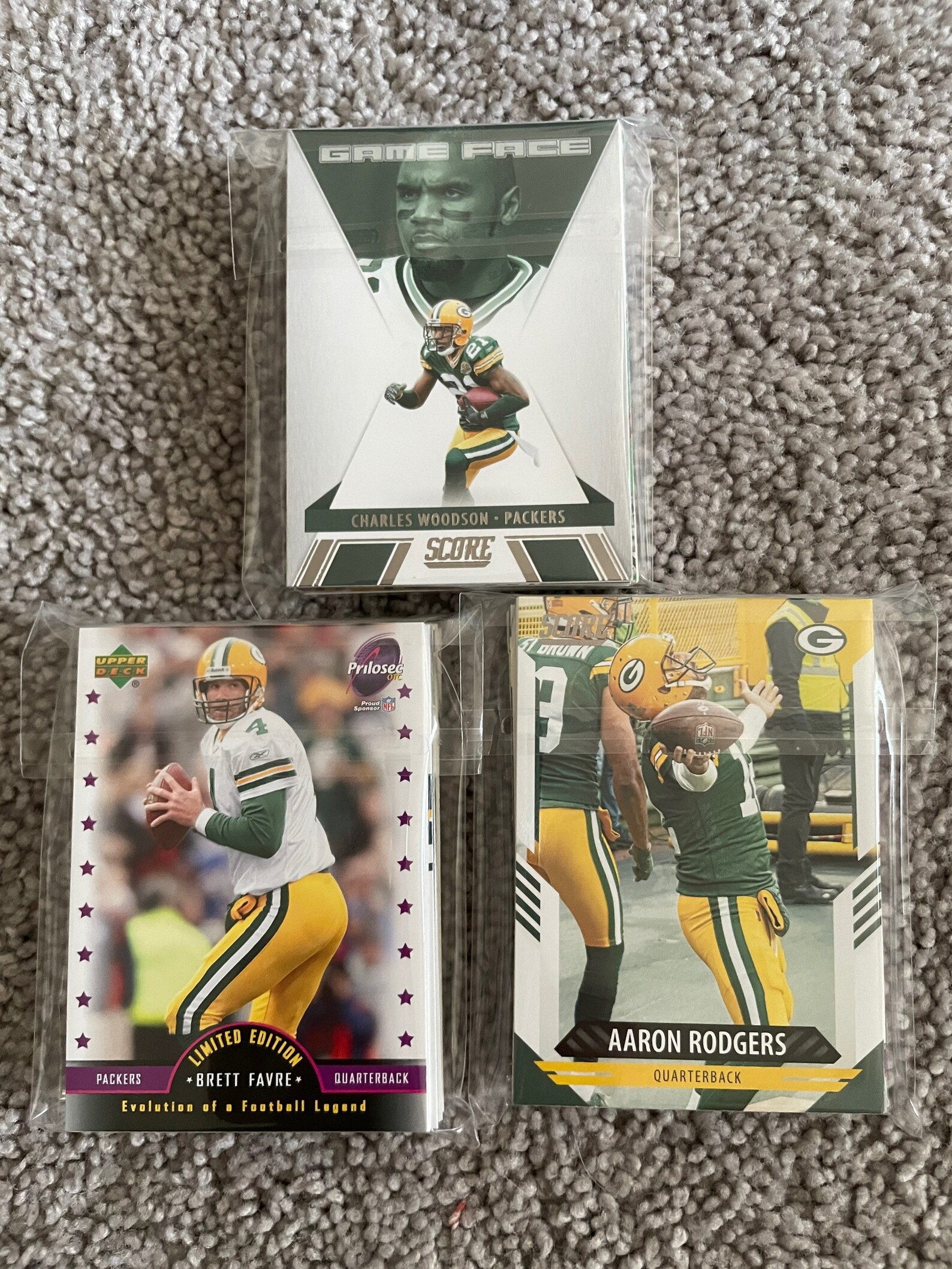 Green Bay Packers Football Cards Grab Bag of 30 Cards from | Etsy