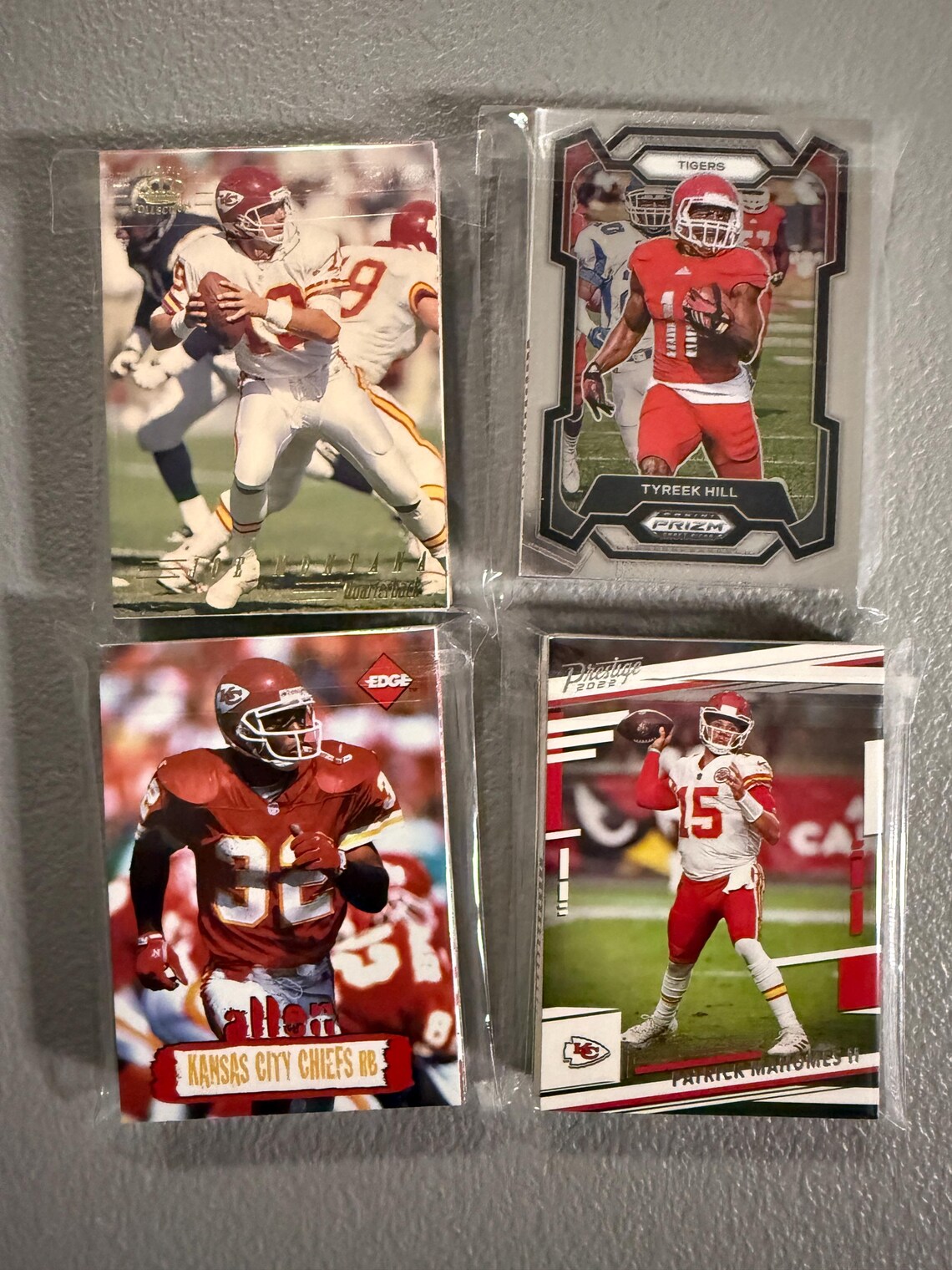 Kansas City Chiefs Football Cards - Grab Bag of 30 Cards From the 1980s ...