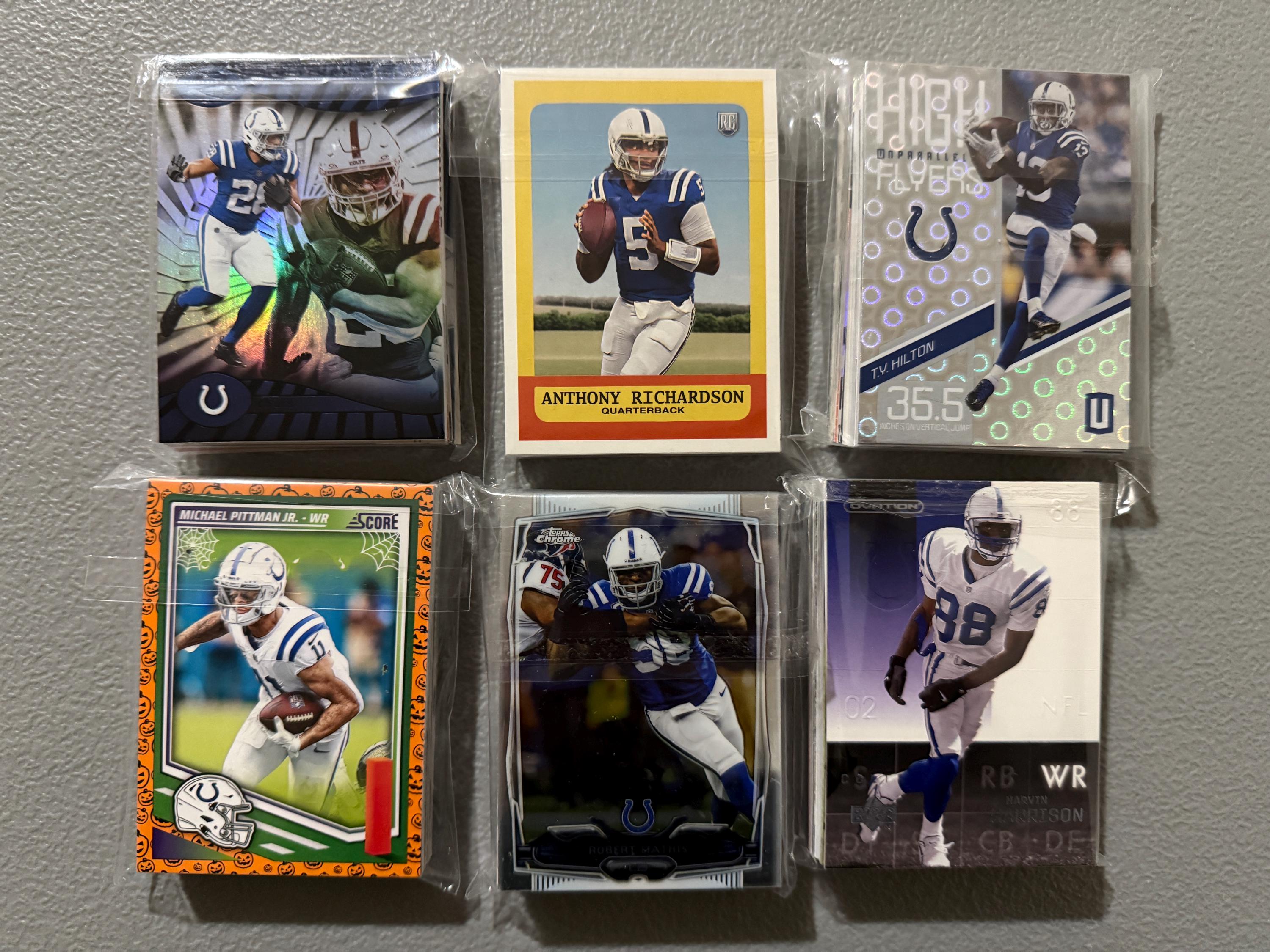 Indianapolis Colts Football Cards - Grab Bag of 30 Cards From 1980s ...