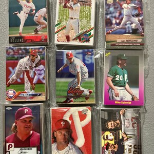 Philadelphia Phillies Baseball Cards Grab Bag of 30 Cards From 1980s ...