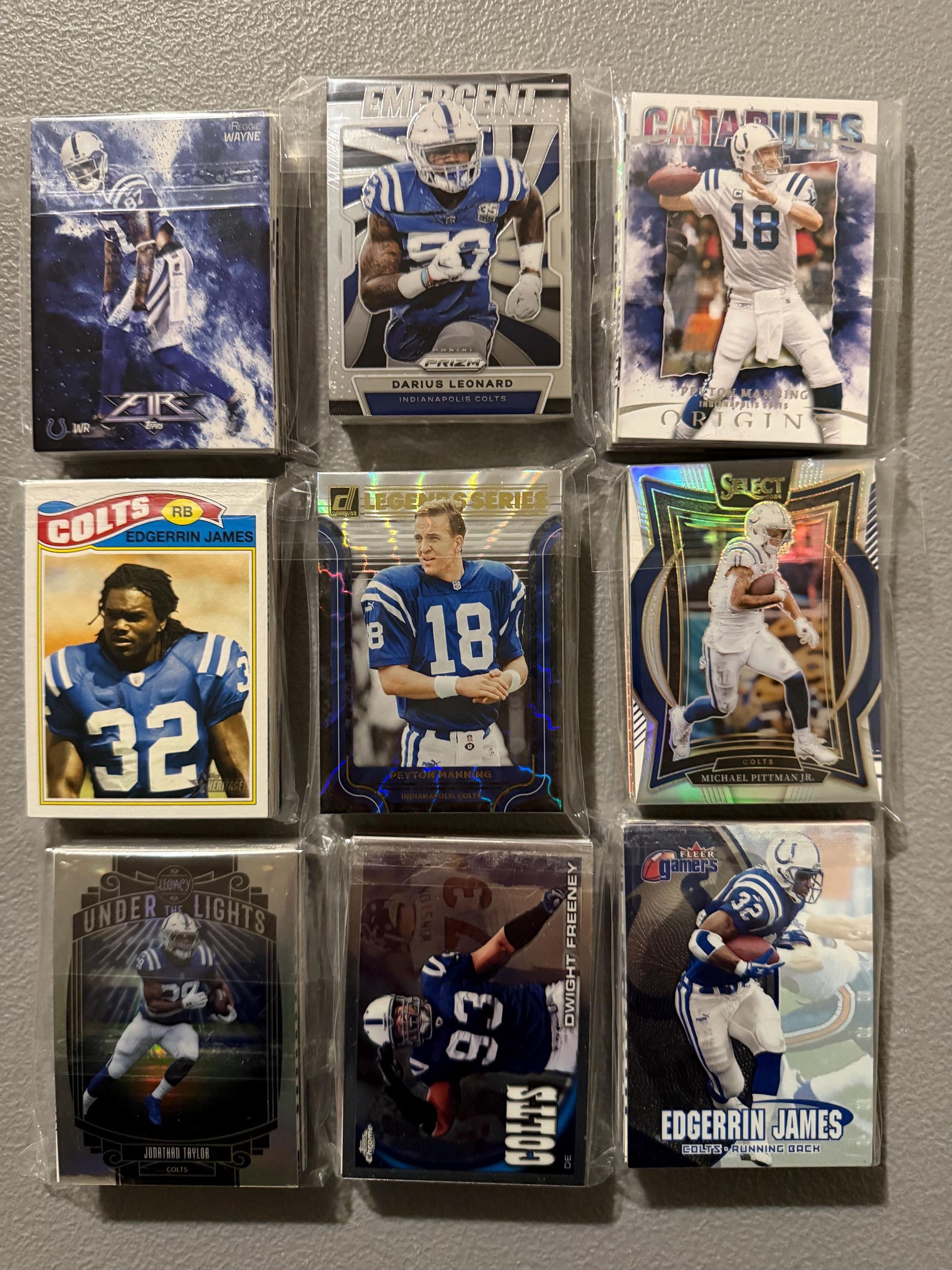 Indianapolis Colts Football Cards - Grab Bag of 30 Cards From 1980s ...