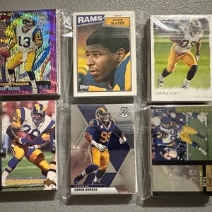 Los Angeles Rams Football Cards Grab Bag of 30 Cards From 1980s-today ...