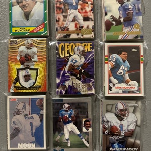 Houston Oilers Football Cards Grab Bag of 30 Cards From - Etsy