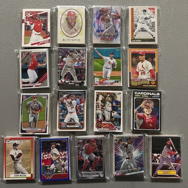 Baseball Cards St Louis Cardinals - Etsy