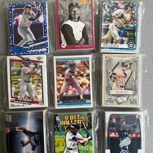 Seattle Mariners Baseball Cards Grab Bag of 30 Cards From - Etsy